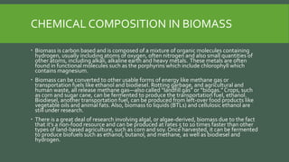 Biomass energy | PPTX