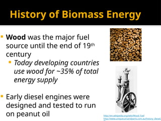 biomass-energy and renewable energy for future | PPTX