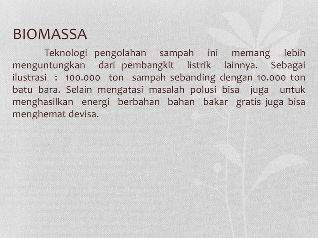 Biomassa | PPTX