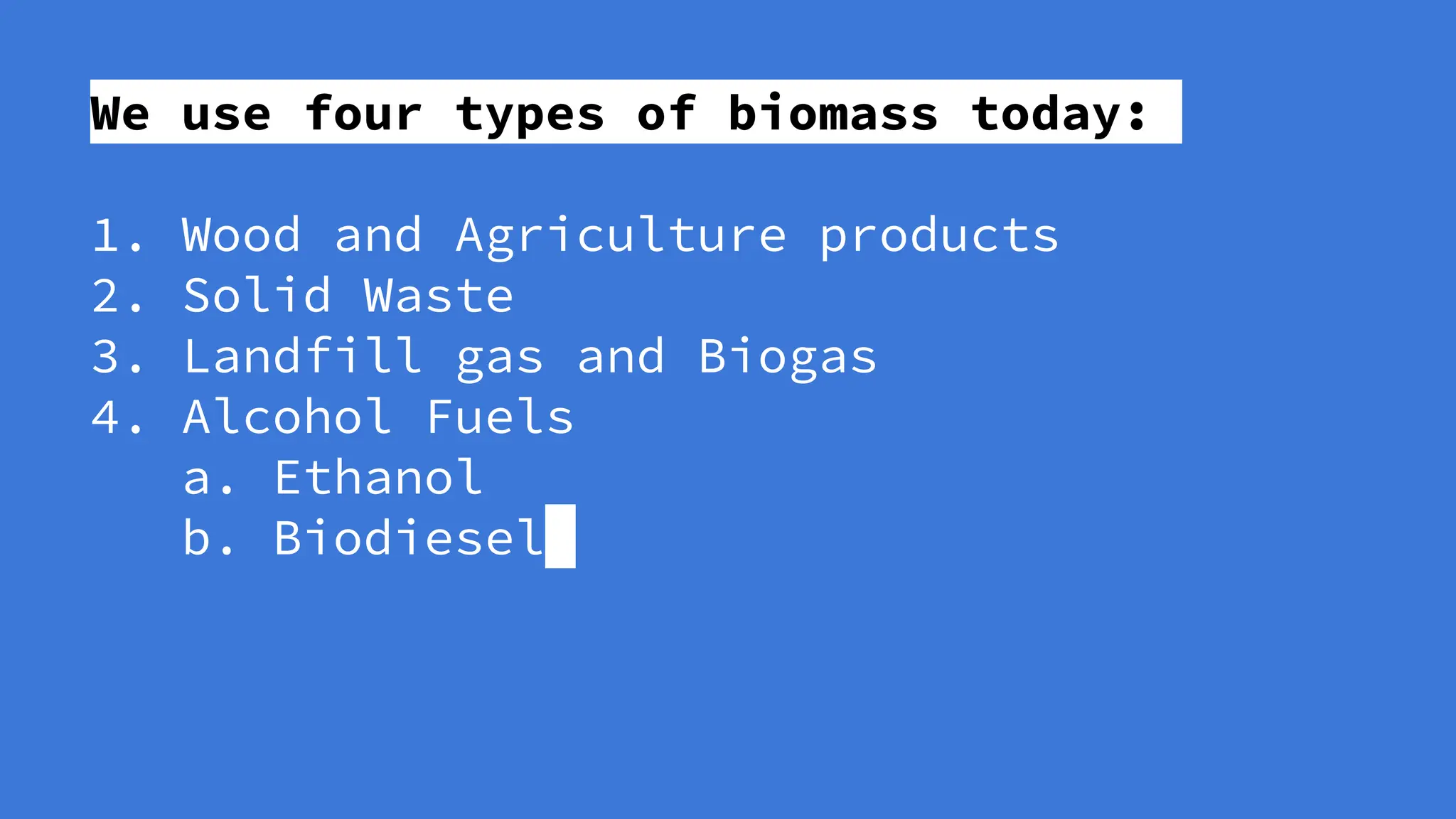 Importance of Biomass and biofuels in environment.pptx | Free download