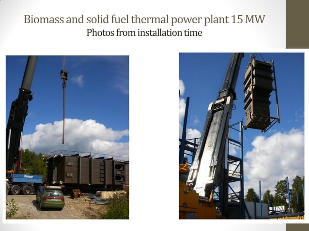 Biomass thermal power plant 15 MW for sale | PPT