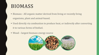 Biomass briquettes as cooking fuel | PPTX