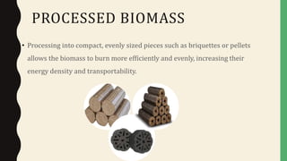 Biomass briquettes as cooking fuel | PPTX | Food & Drink