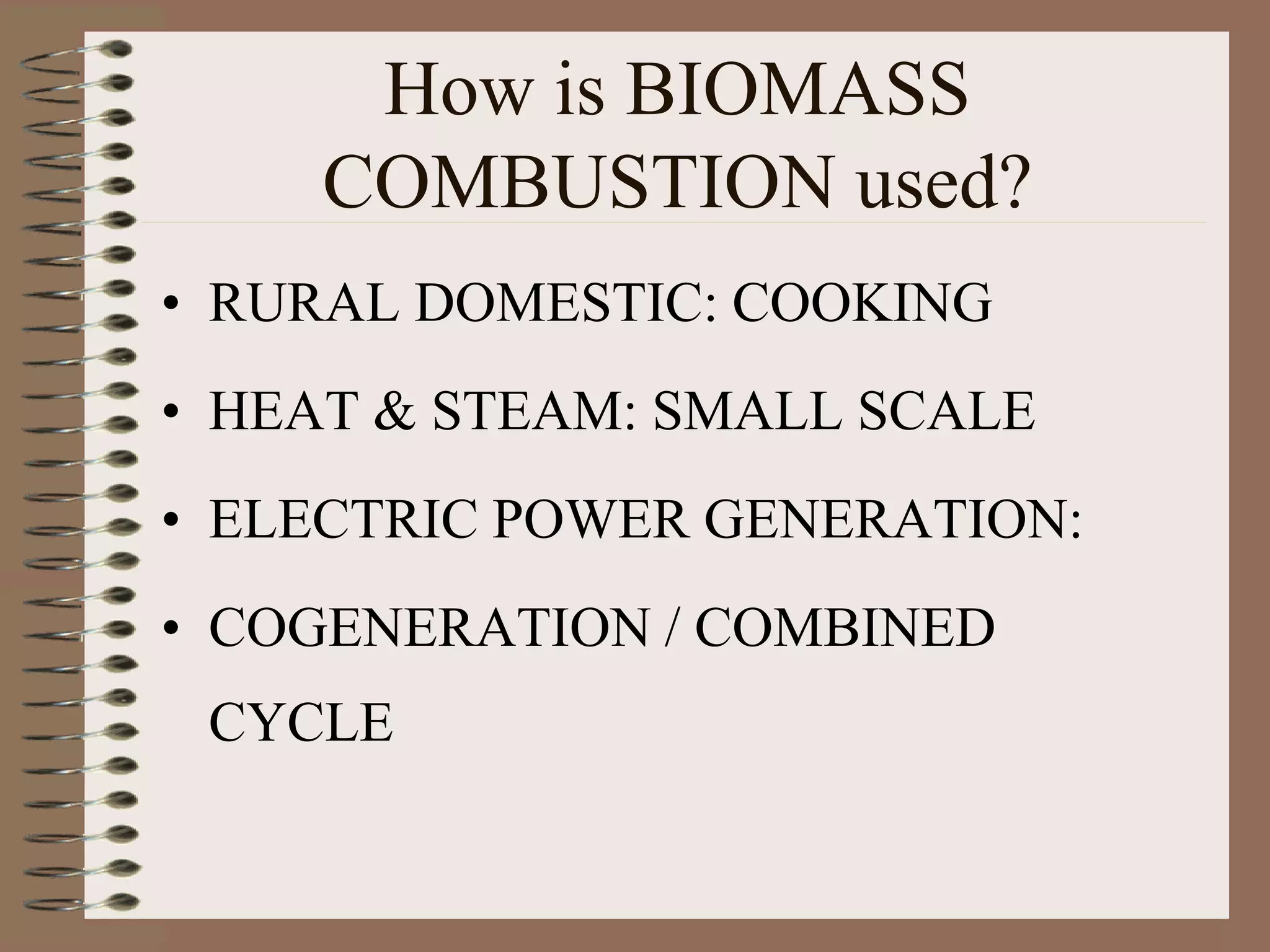 Biomass Conversion methods for Energy | PDF