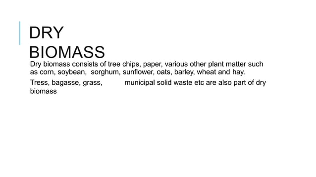Biomass Conversion Process.pptx | Science