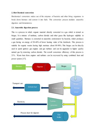 Biomass conversion technologies | DOCX