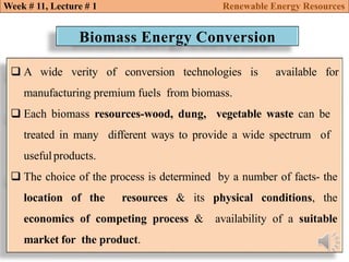 Biomass conversion technologies renewable energy resources | PDF