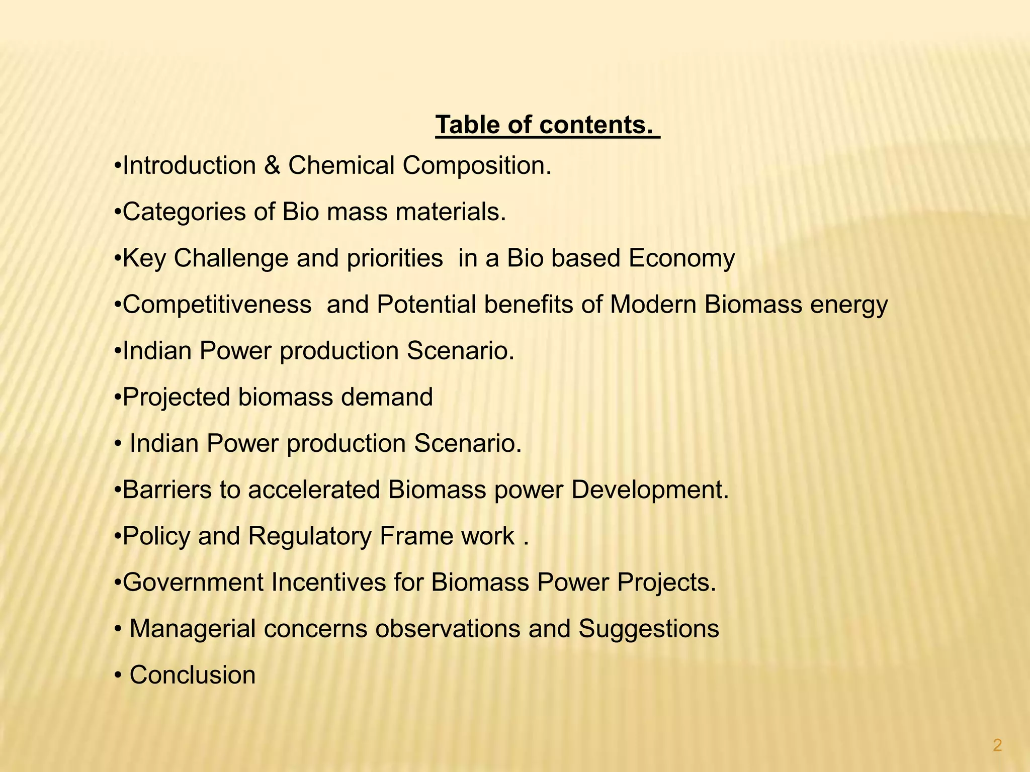 Biomass economy | PPTX