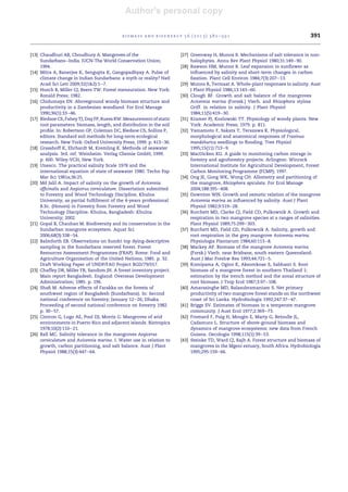 Biomass of mangroves with stored carbon | PDF