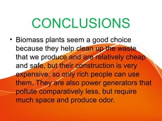 Biomass energy | PPT