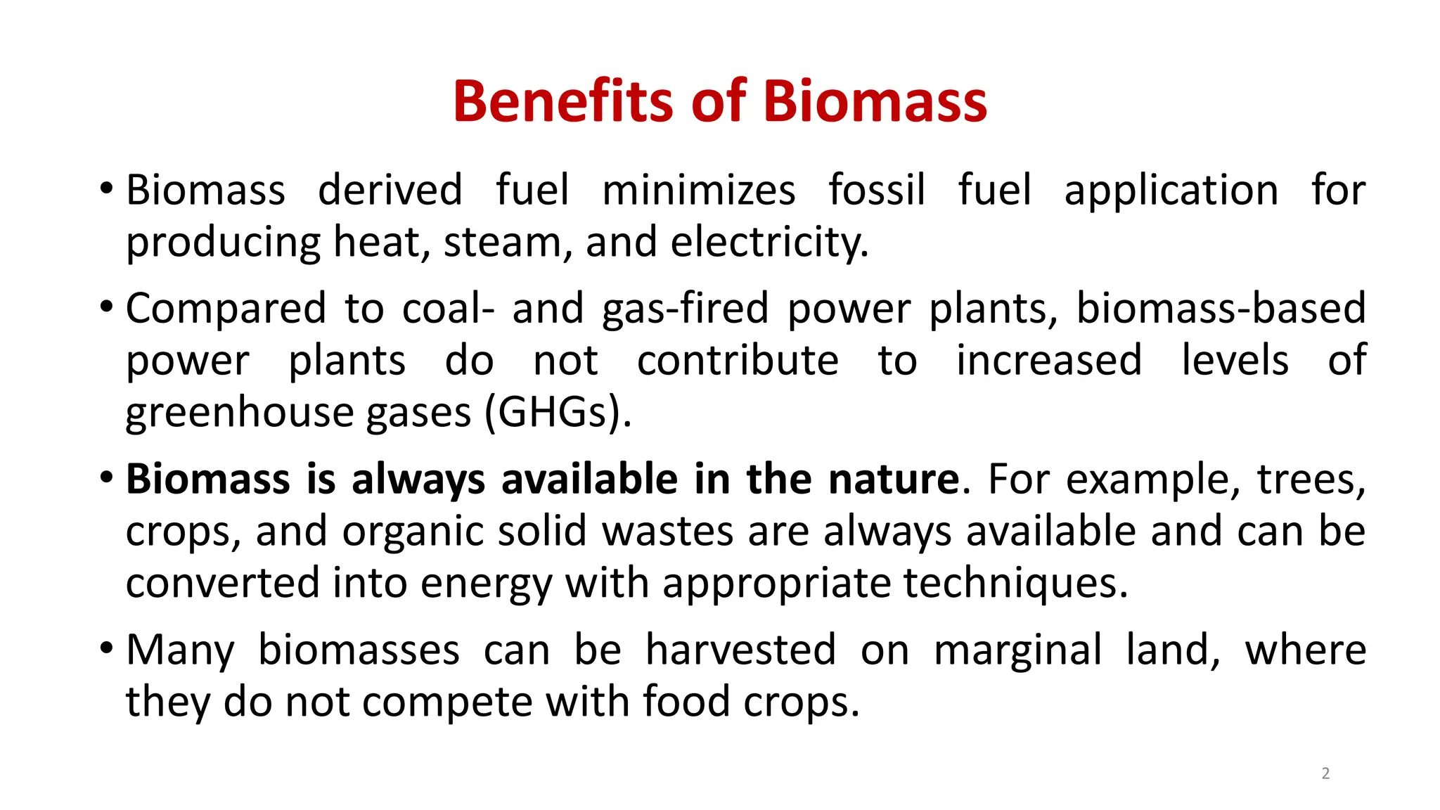 Biomass Energy definition and application | PDF