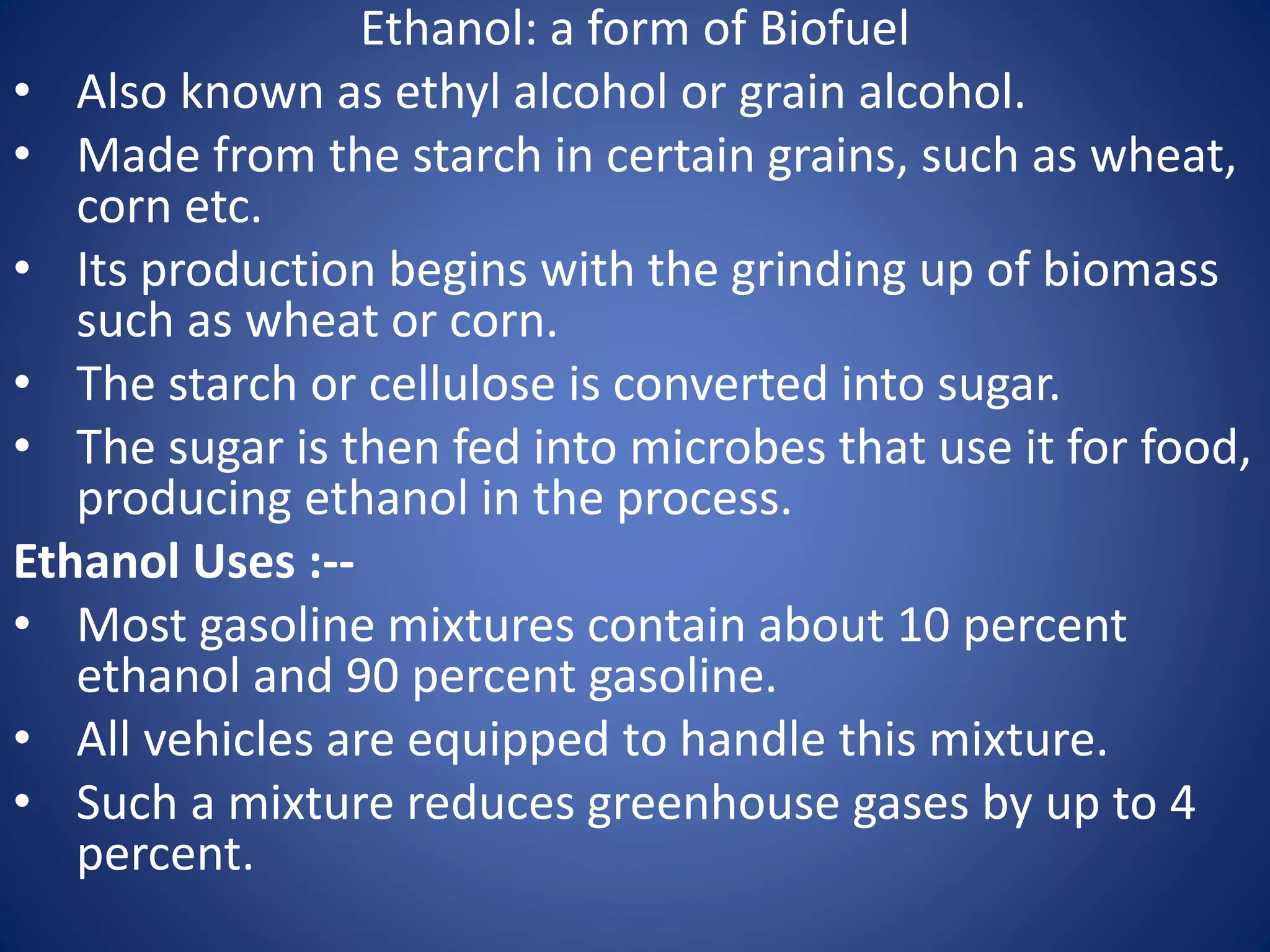 Biomass energy and biouels | PPTX