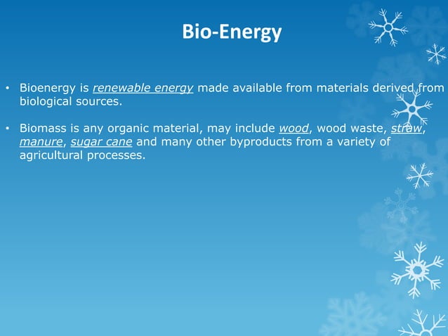 Biomass energy ppt | PPTX
