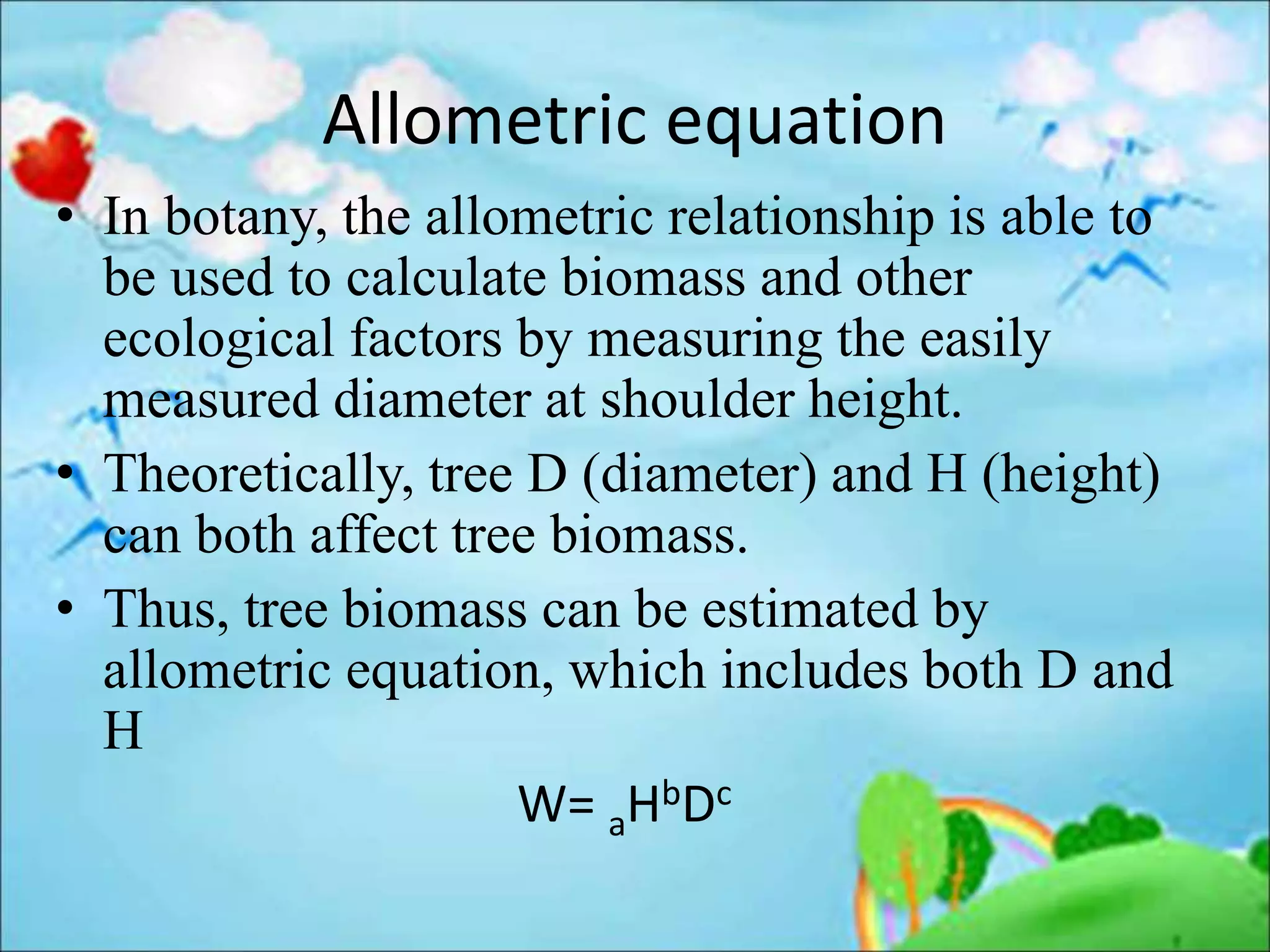 Biomass estimation | PPT