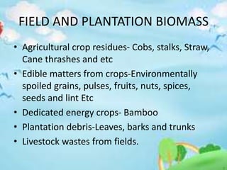 Biomass estimation | PPT