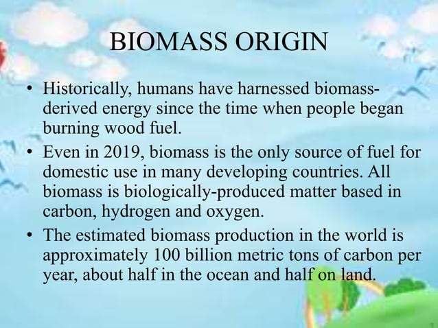 Biomass estimation | PPT