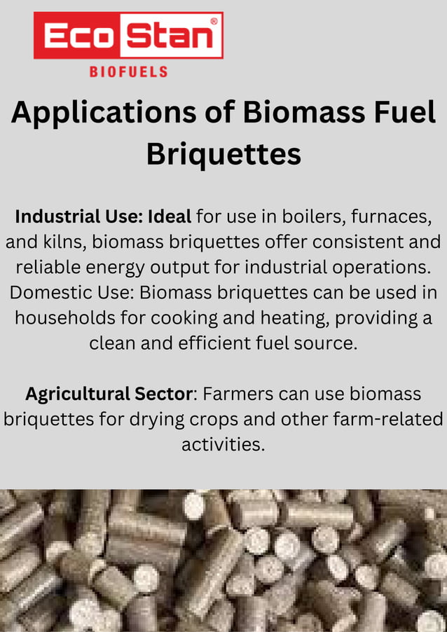 Biomass Fuel Briquettes A Sustainable Energy Solution by Ecostan ...