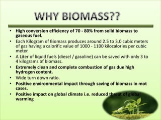 Biomass gassifiers presentation kct , cbe | PPT