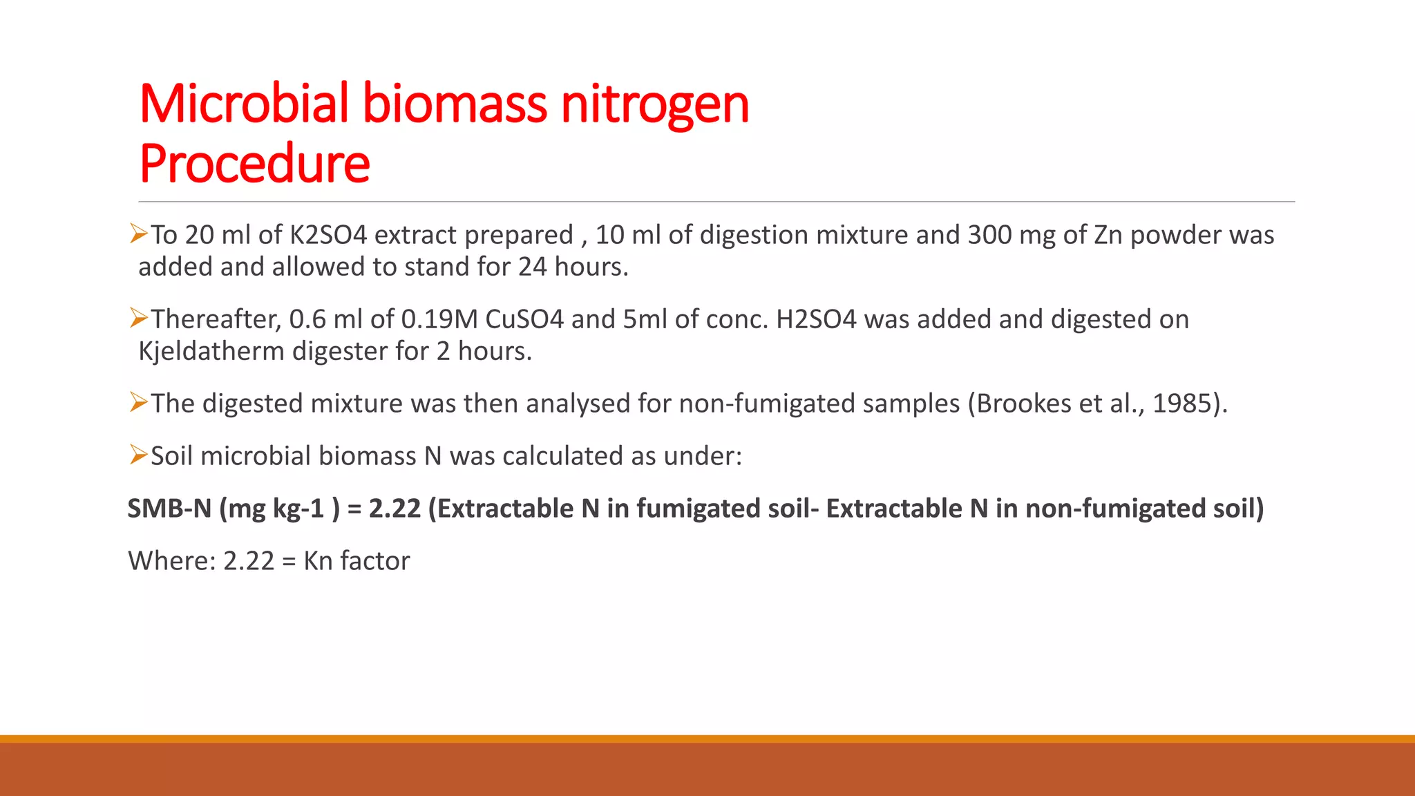 Biomass nitrogen | PPT