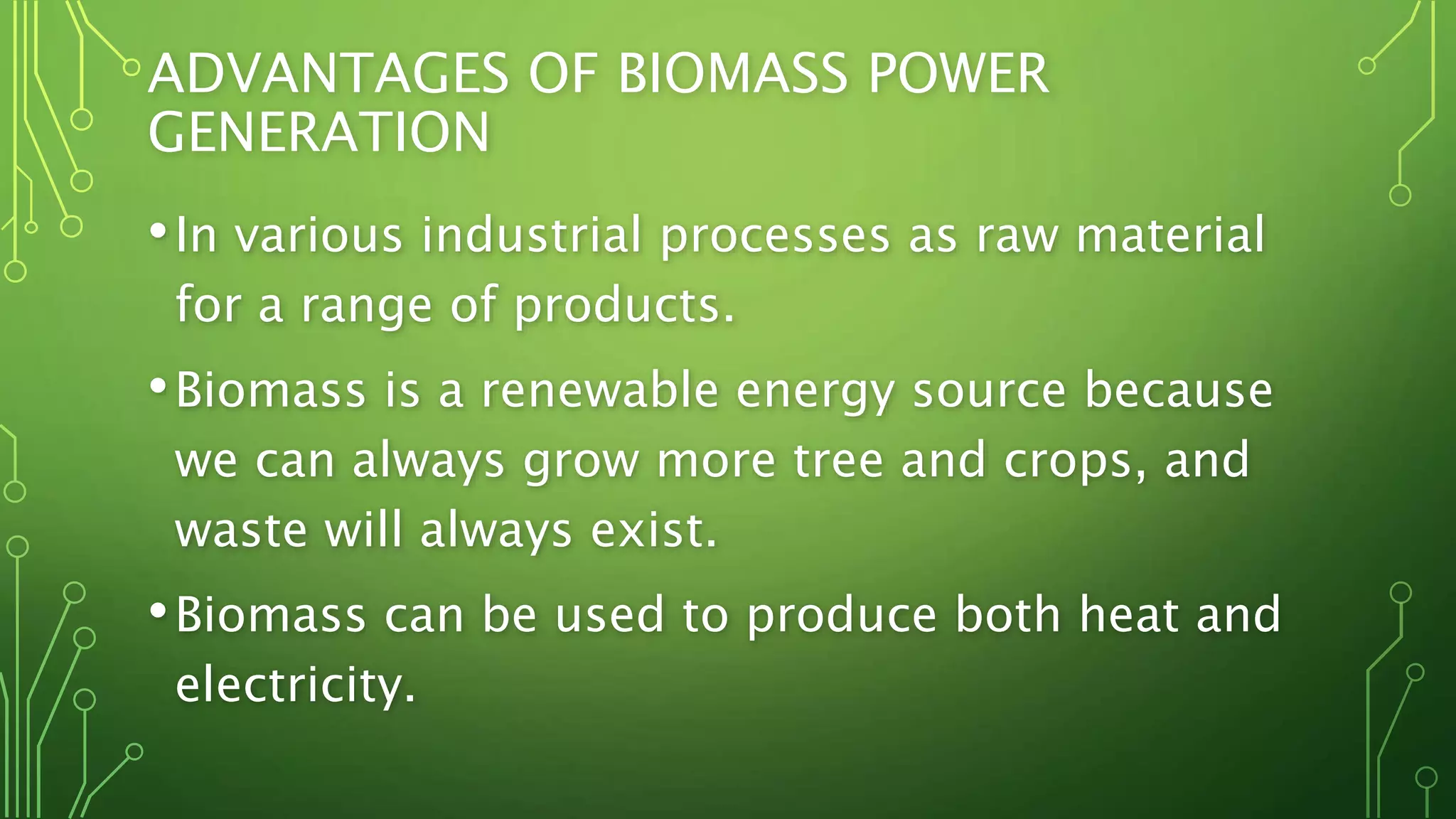 'Biomass power generation' | PPTX