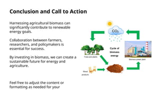 Biomass Resources From Agriculture Produce And Waste Biomass.pptx