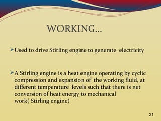 Biomass supported solar thermal hybrid power plant | PPT | Power and ...