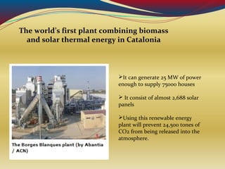 Biomass supported solar thermal hybrid power plant | PPT
