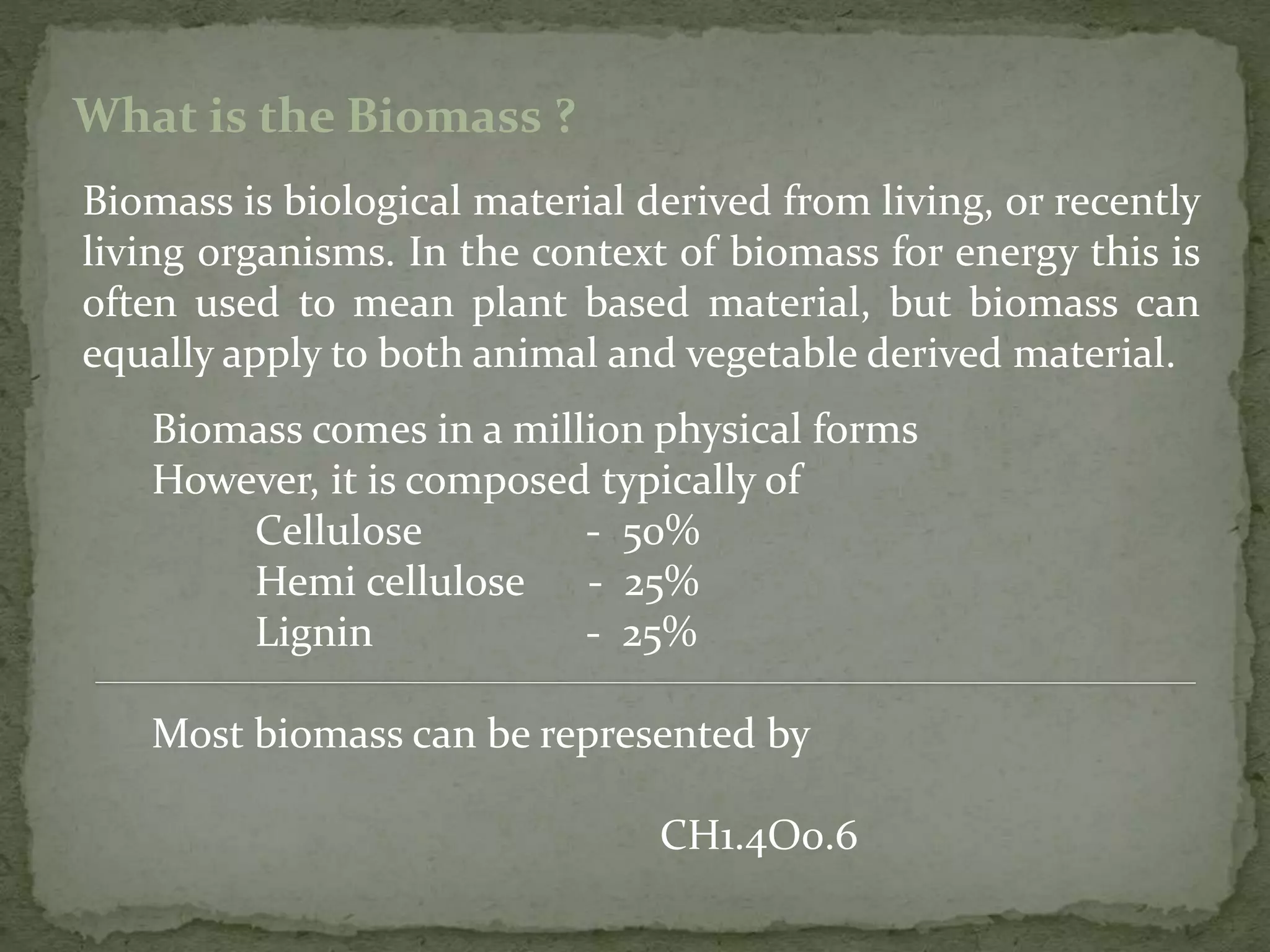 Biomass ,tidal & geothermal energy | PPTX