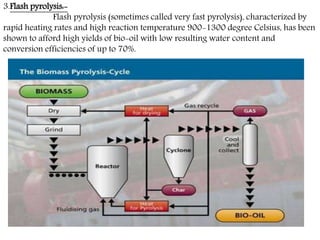 Biomass to bioenergy by thr thermochemical and biochemical pricesses | PPT