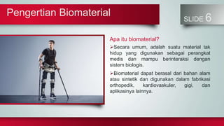 Biomaterial | PPTX