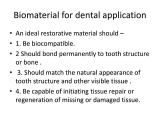 Biomaterial2 final | PPT