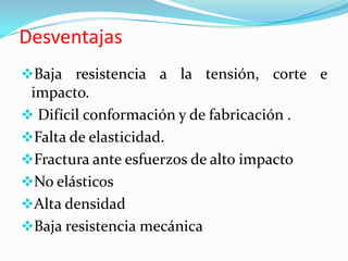 Biomateriales ceramícos | PPTX