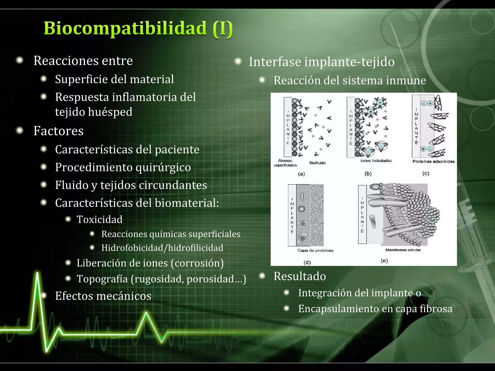 Biomateriales Metalicos Final | PPT
