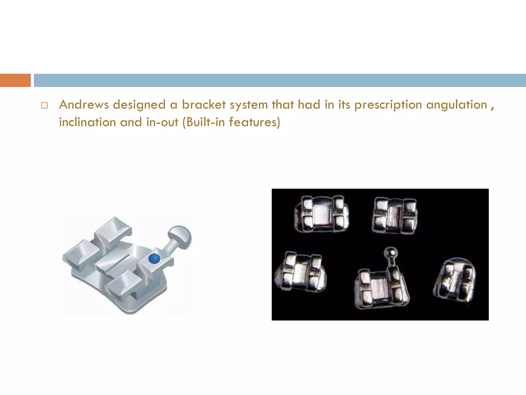 Orthodontic Brackets | PPTX