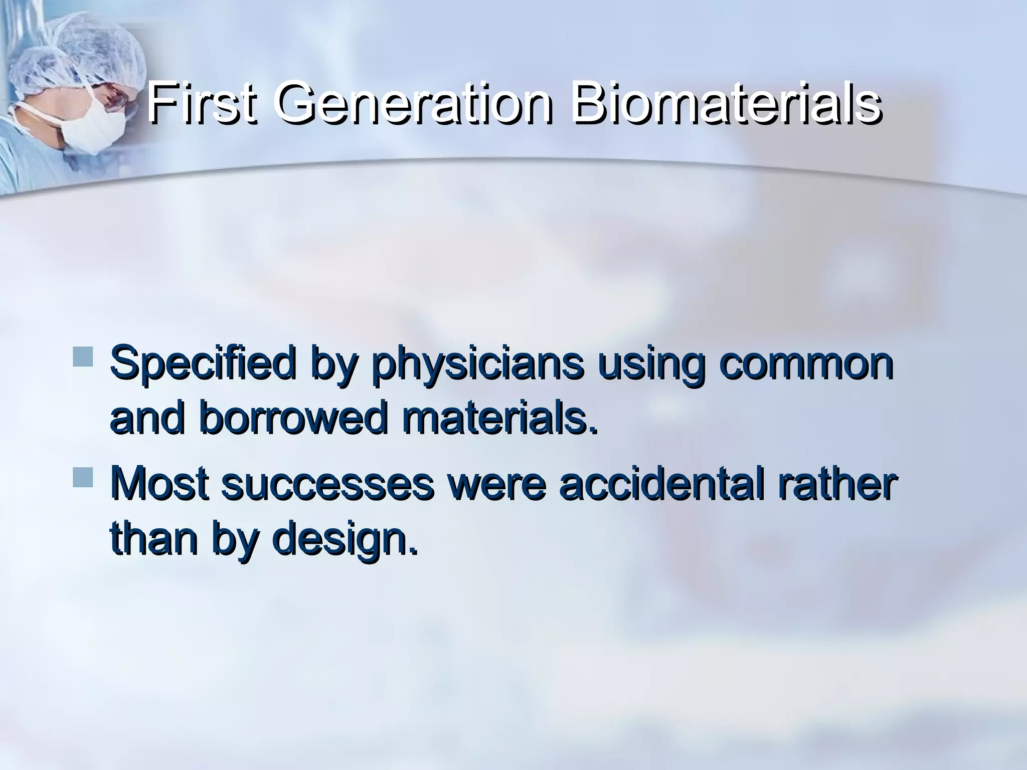Biomaterials | PPT