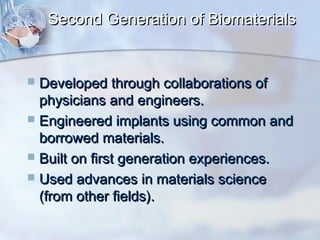 Biomaterials | PPT