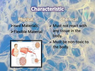 Biomaterials | PPTX