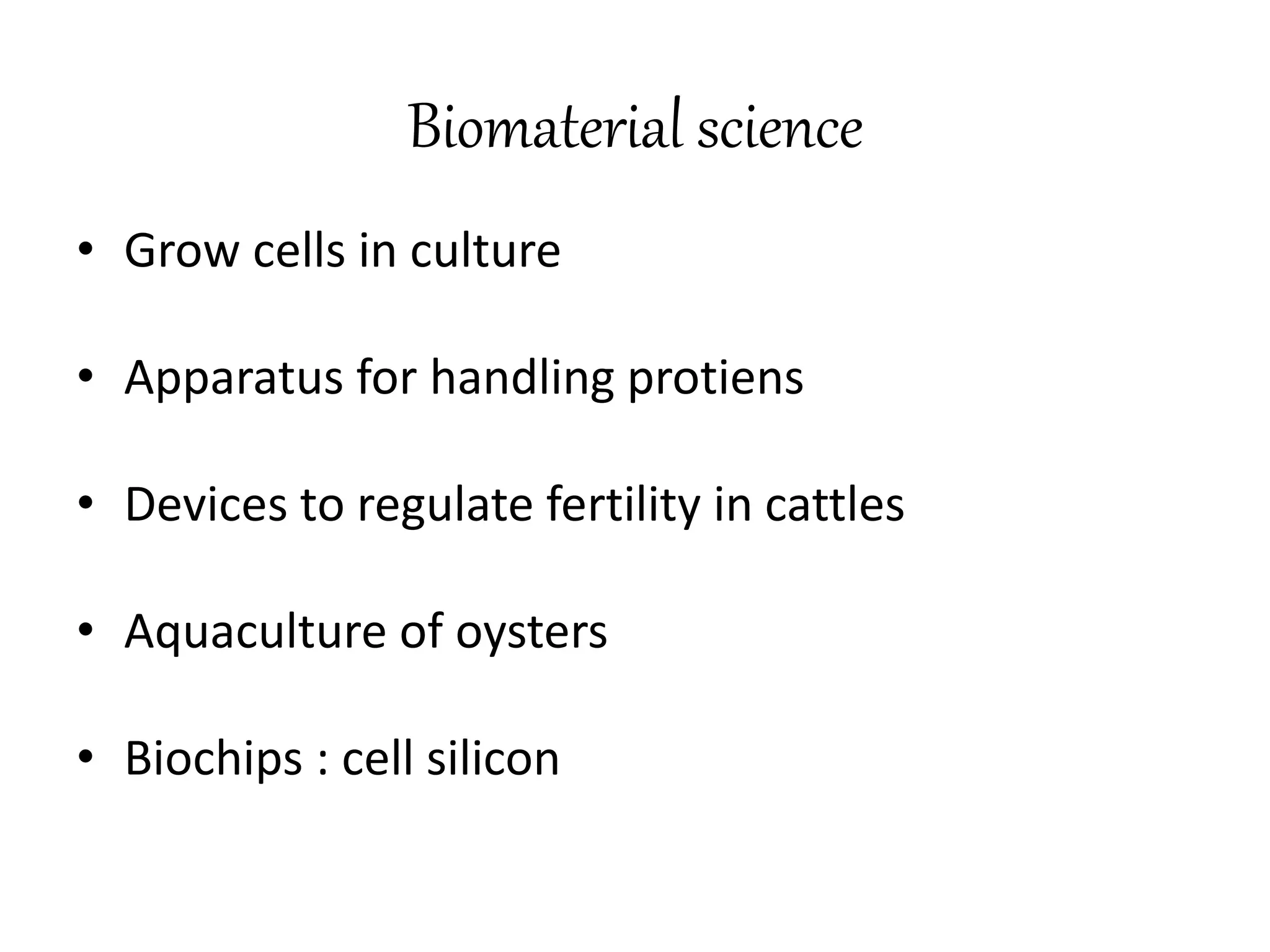 Bio materials | PPTX