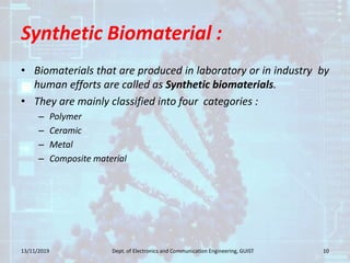 Biomaterials | PPTX