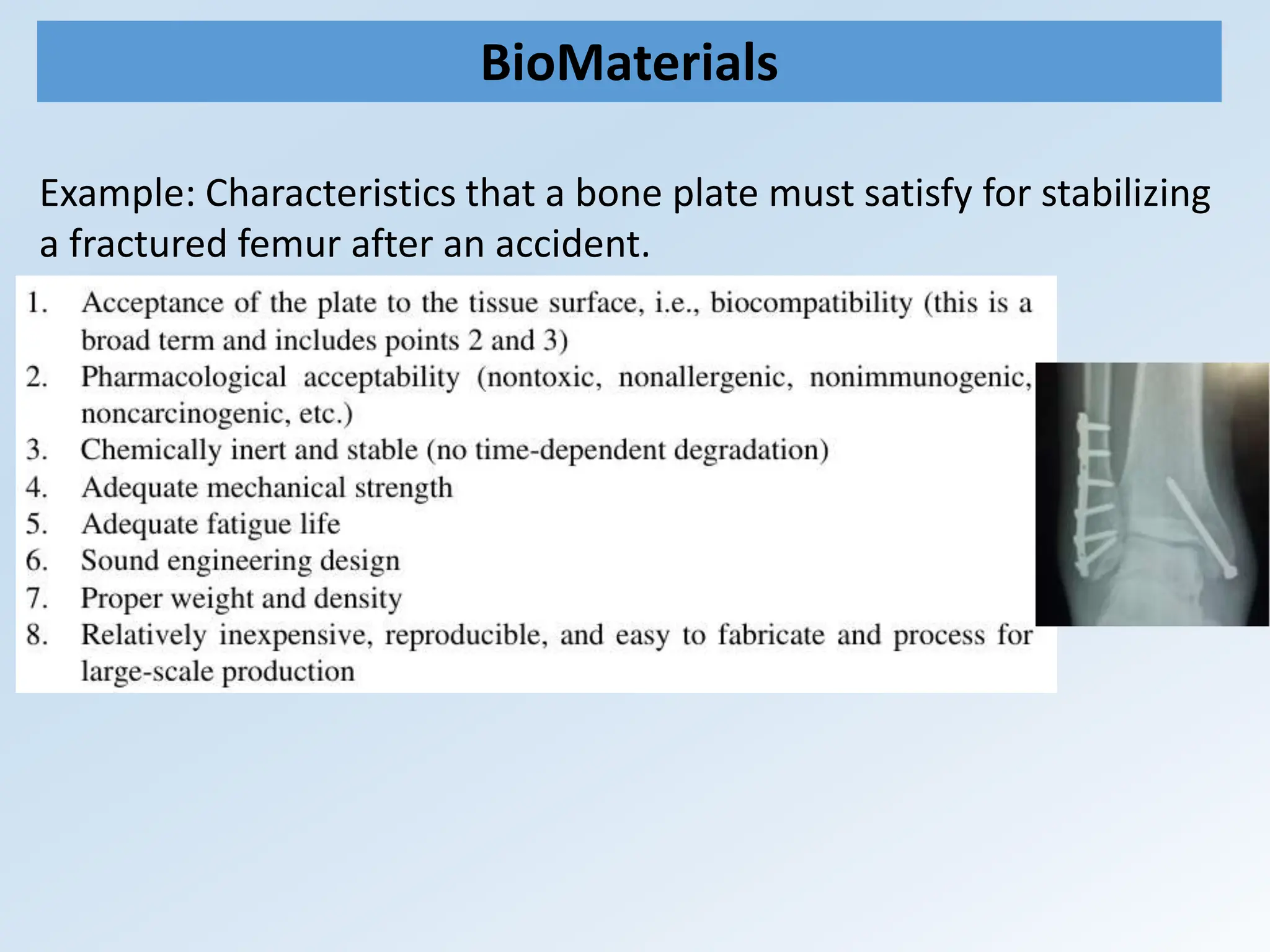 Biomaterials and biosciences biometals.pptx | Chemistry | Science