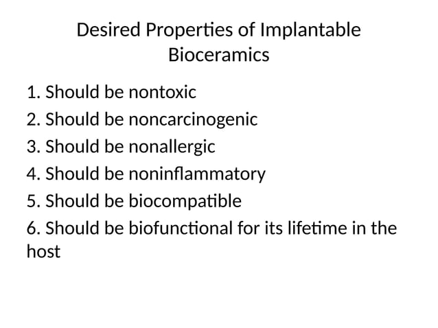 Biomaterials, biocompatibility and its importance in medical devices | PPT
