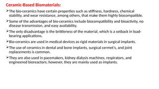 Biomaterials ...