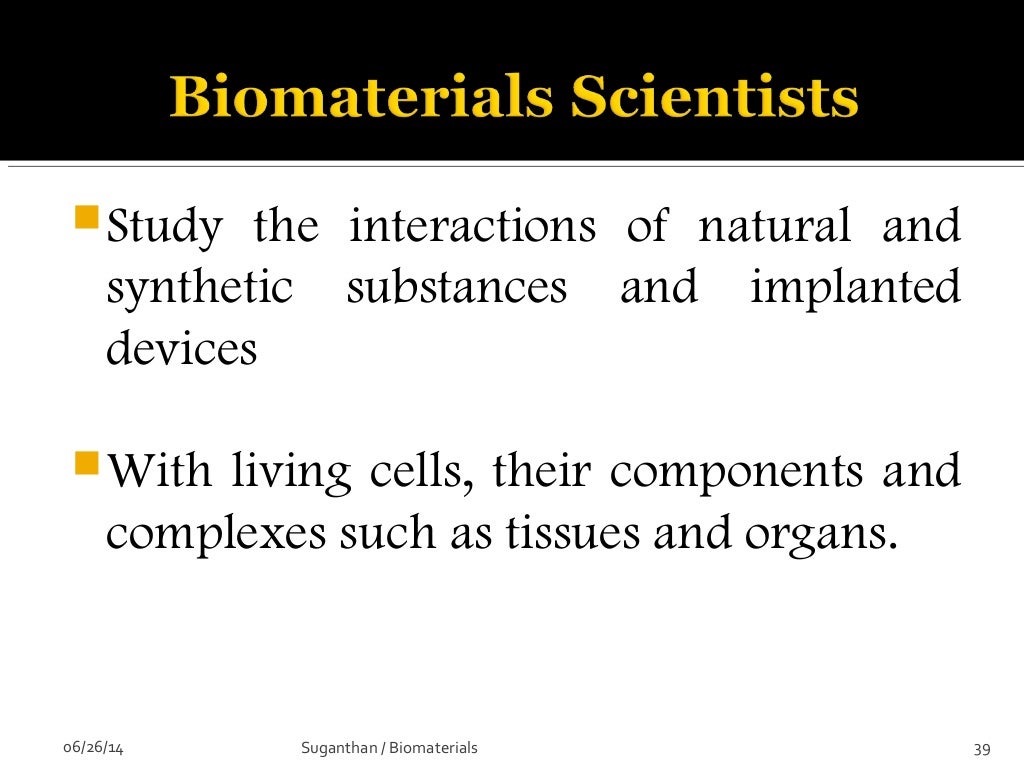 Biomaterials – an overview