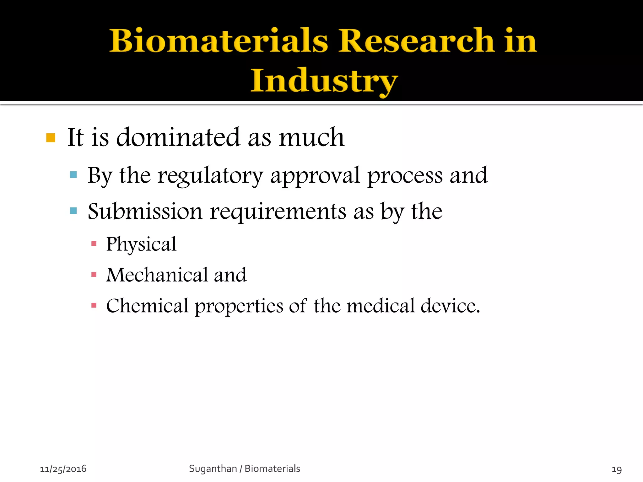 Biomaterials Science Overview | PDF