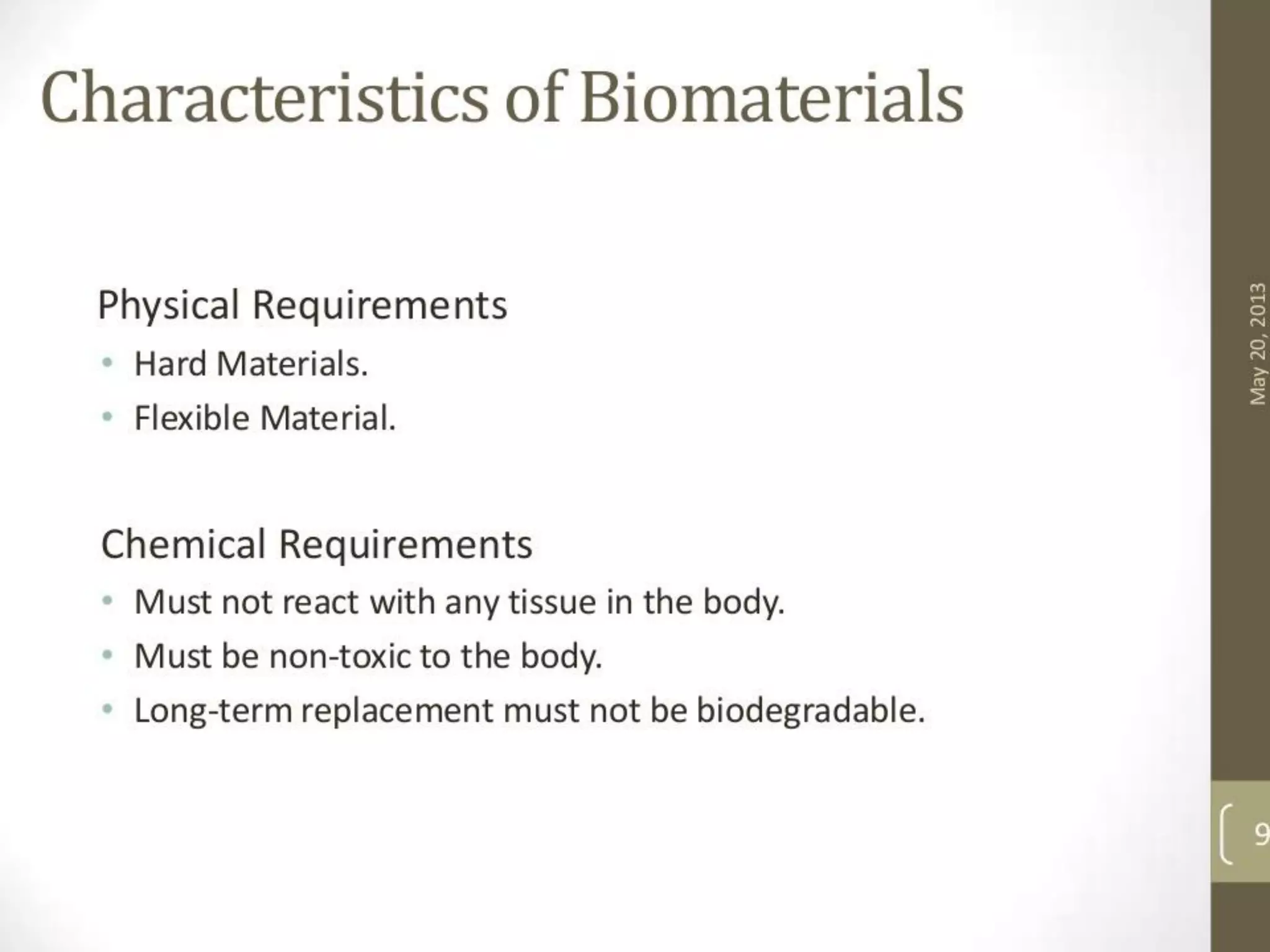 Biomaterials Science Overview | PDF