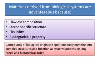 Biomaterials for photonics | PPTX