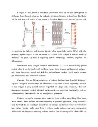 Biomaterials for tissue engineering | DOCX