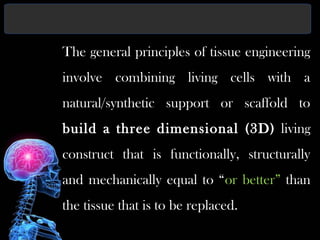 Biomaterials for tissue engineering slideshare | PPT