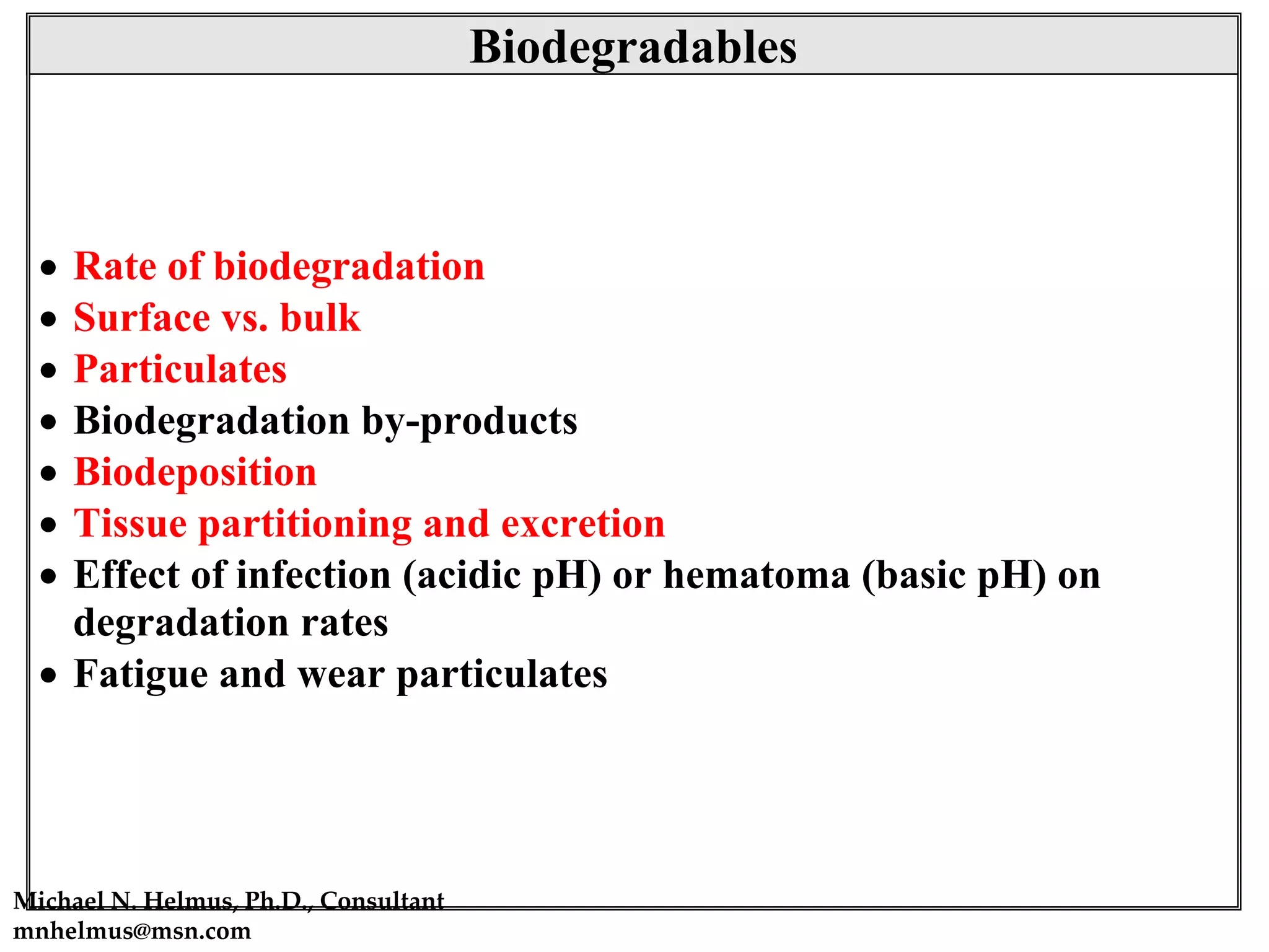 Biomaterials in the sustainability of regenerative medicine | PPT
