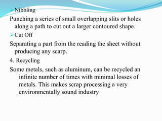 METAL PROCESSING TECHNIQUES in Biomaterials | PPTX | Geology | Science